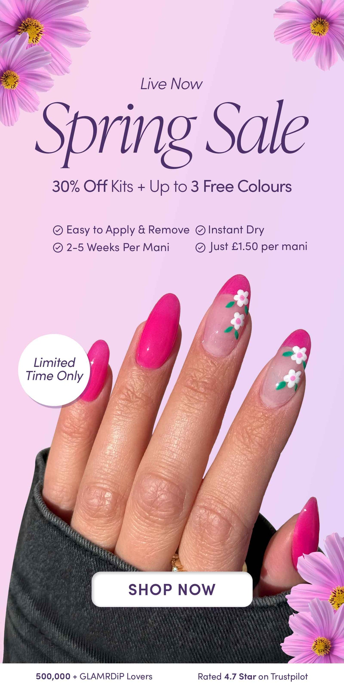 GLAMRDiP™ UK / Ireland Official Site | Salon-Perfect Home Nail System ...