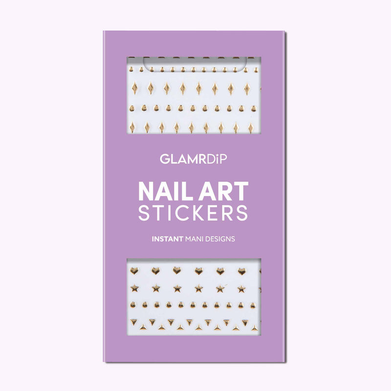 Gold Jewels Mani Art | Instant Nail Art Designs | GLAMRDiP – GLAMRDiP ...
