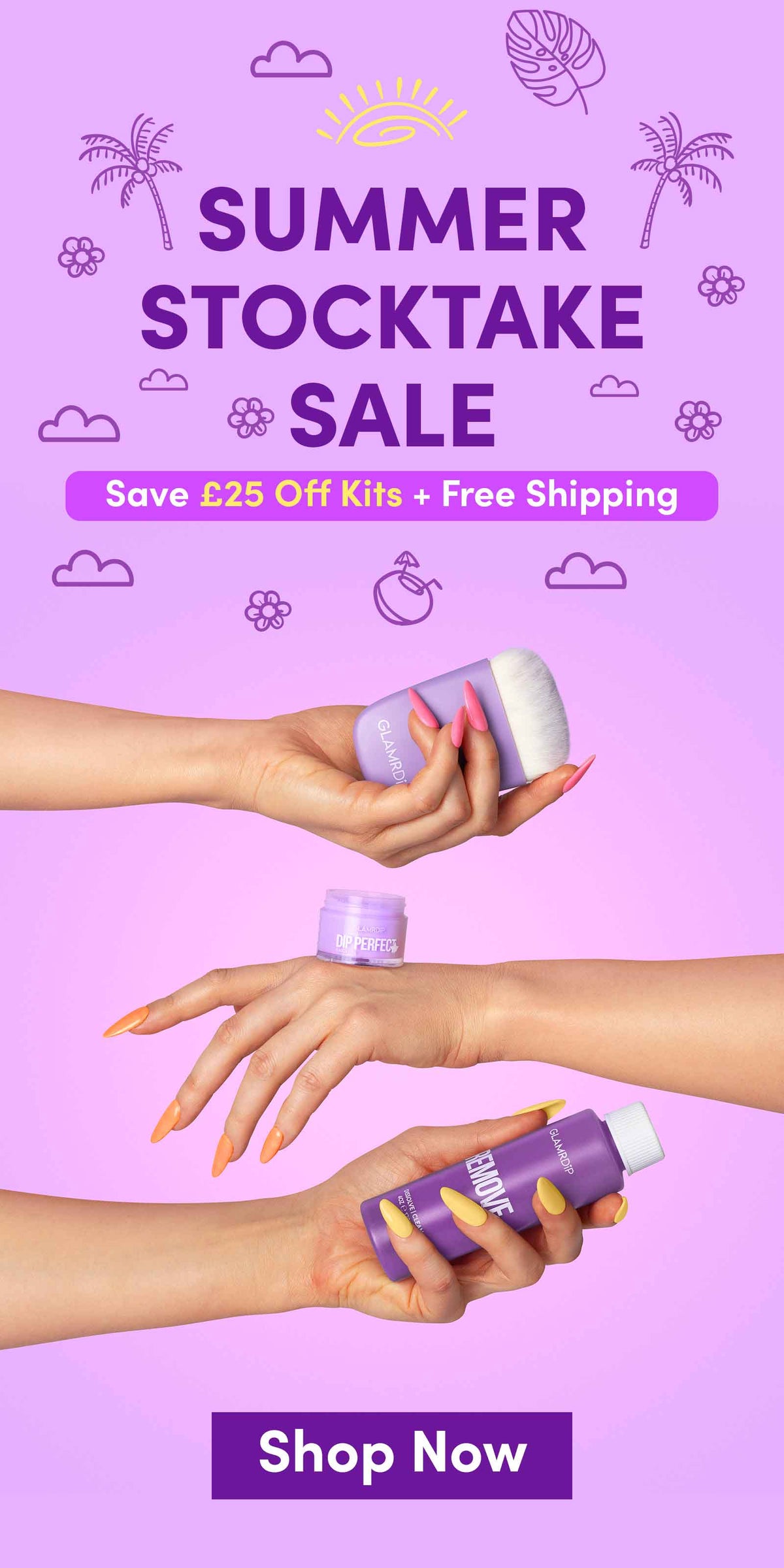 GLAMRDiP™ UK Official Site | Salon-Perfect Home Nail System | GLAMRDiP UK